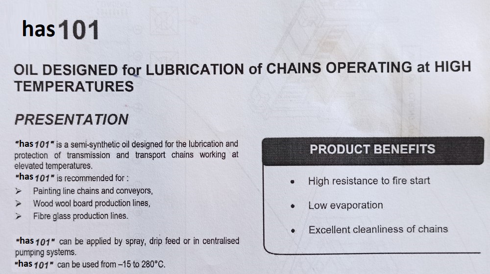 روغن کانوایر has101 - آساد صنعت